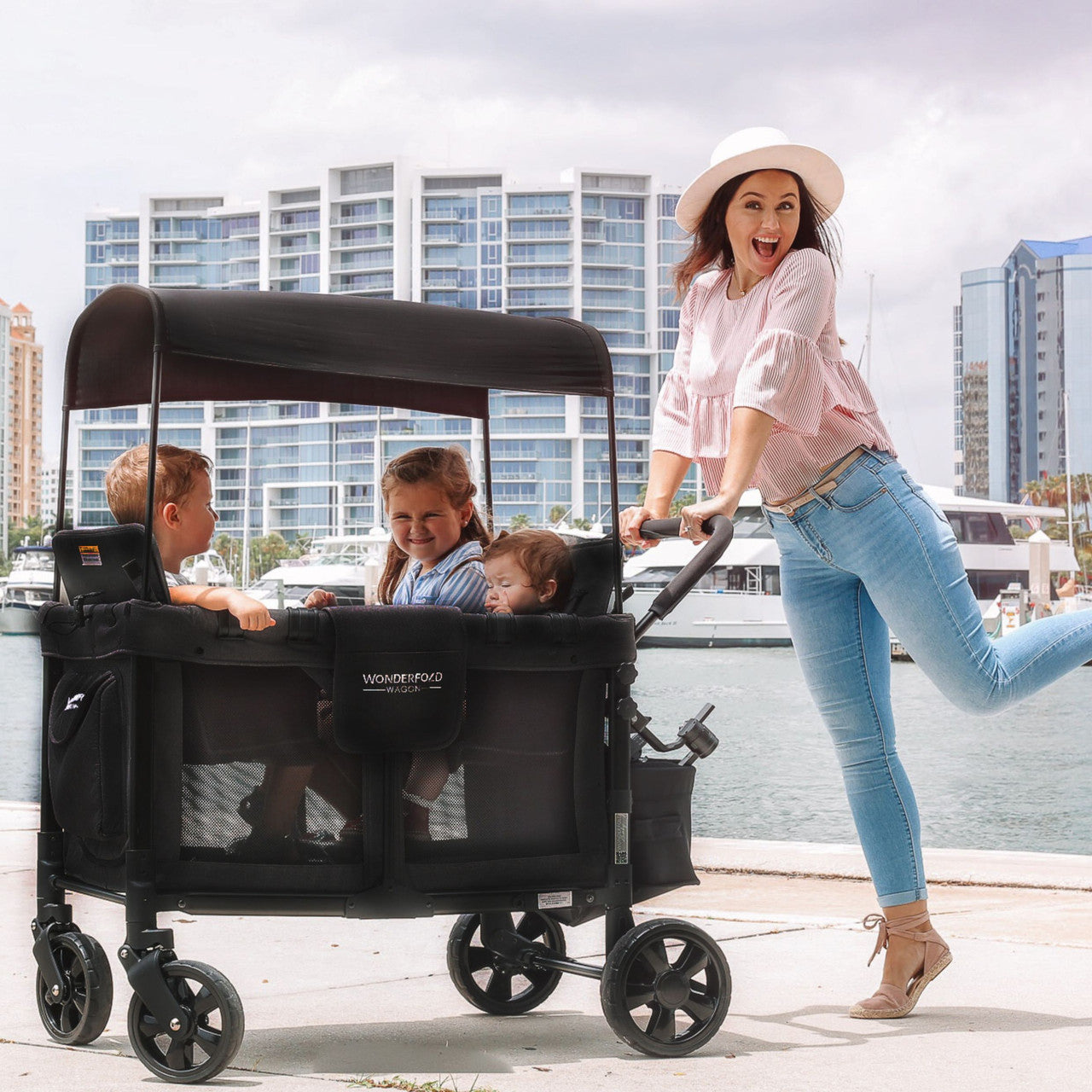 W4 Original Stroller Wagon | Wonderfold Wagon UK